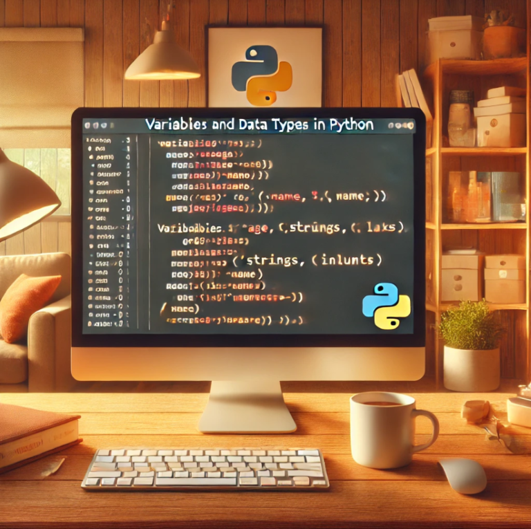 Variables et types de données en Python - Python4Games